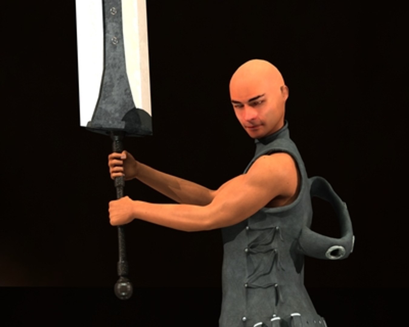 Ninja Sword 3d Model