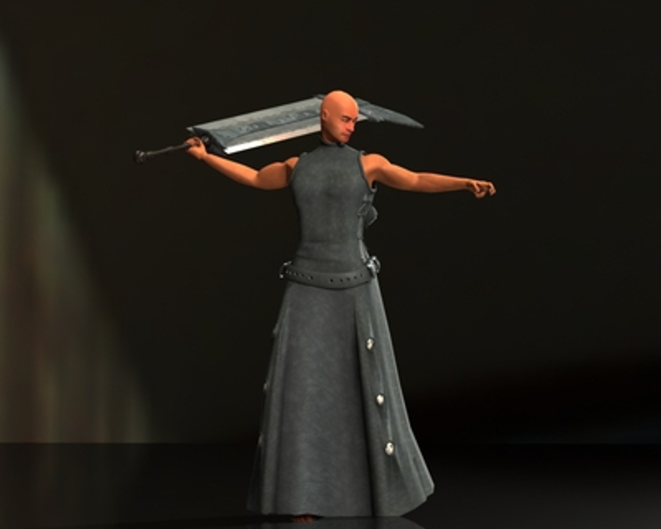 Ninja Sword 3d Model