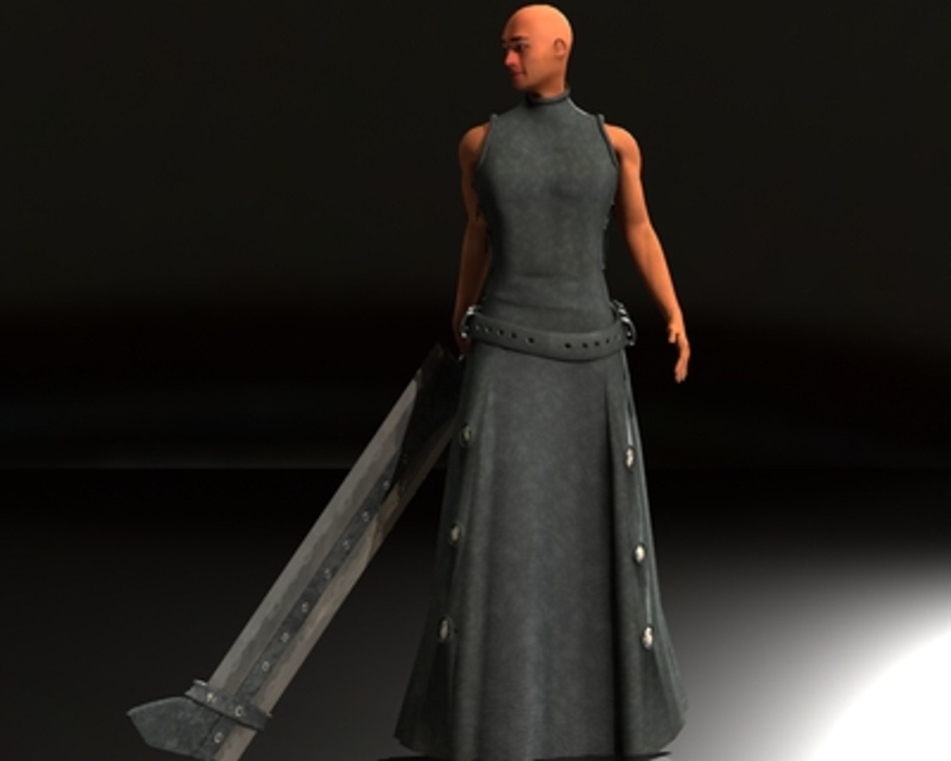 Ninja Sword 3d Model