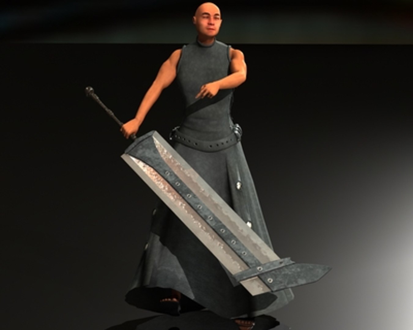 Ninja Sword 3d Model
