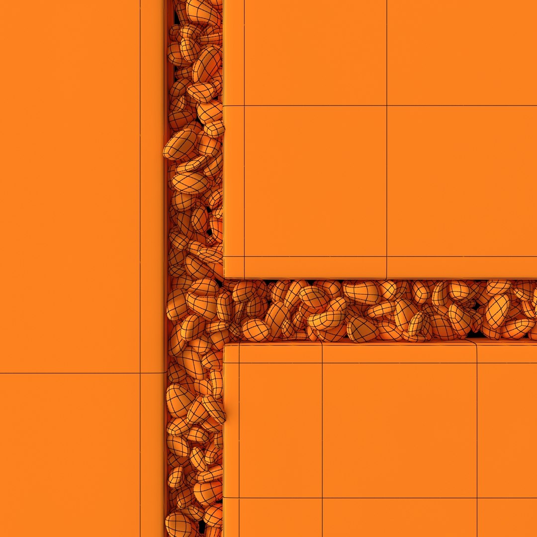 3D Model Paving Tile Pebble N14 - TurboSquid 1966958