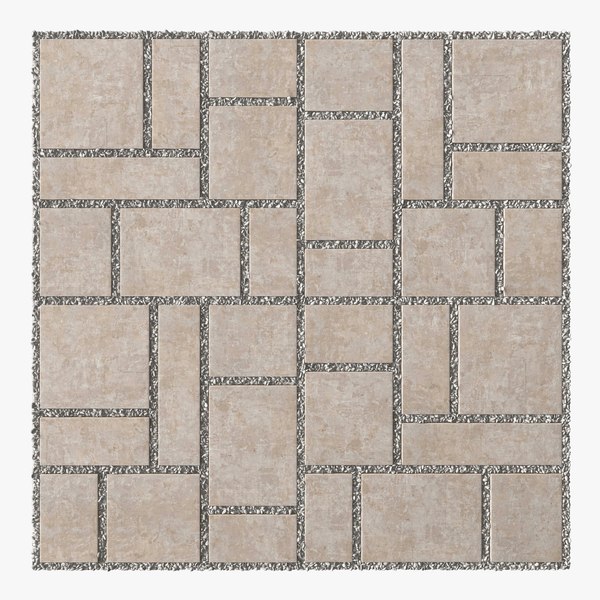 modelo 3d Paving tile pebble n14 - TurboSquid 1966958