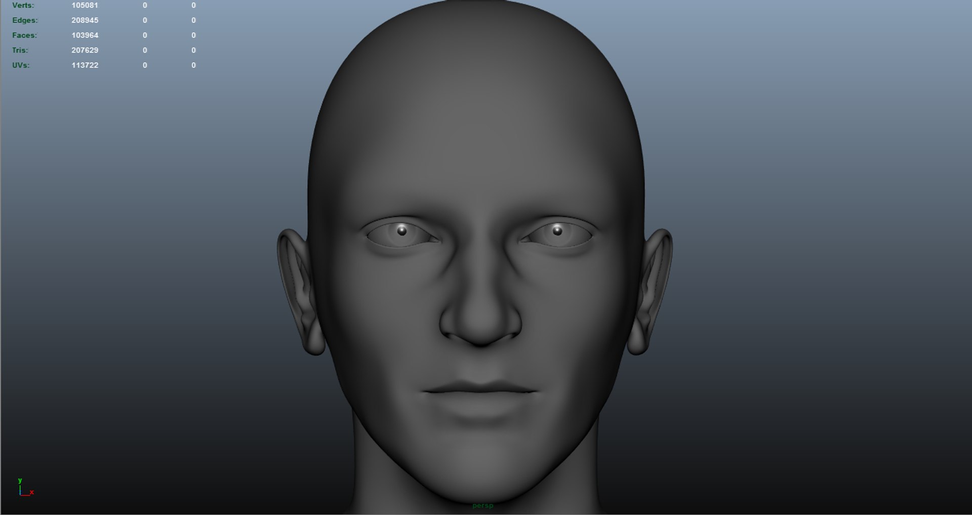 Realistic Male Body Base 3D Model - TurboSquid 1194824