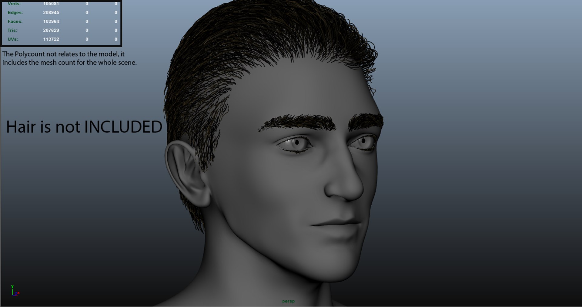 Realistic Male Body Base 3D Model - TurboSquid 1194824