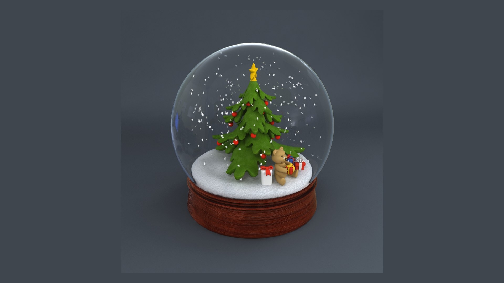 3D Model Snow Globes Collection 1 - TurboSquid 2322600