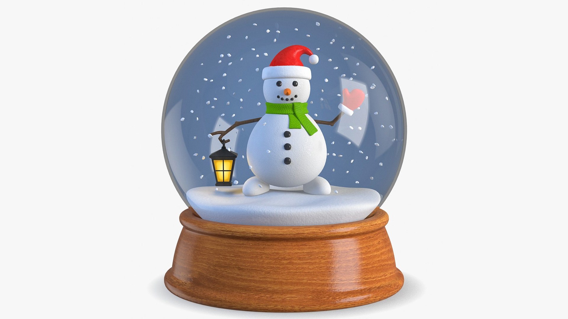3D Model Snow Globes Collection 1 - TurboSquid 2322600