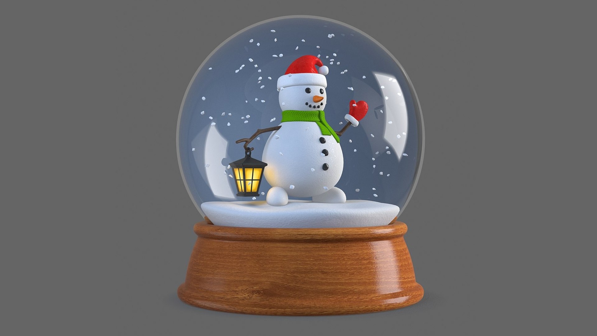 3D Model Snow Globes Collection 1 - TurboSquid 2322600
