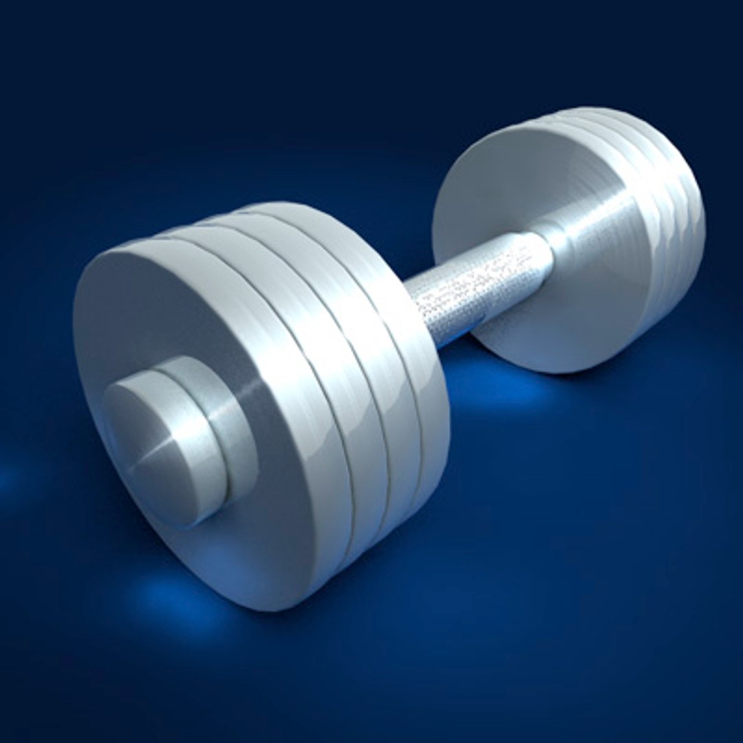 exercise weight 3d model