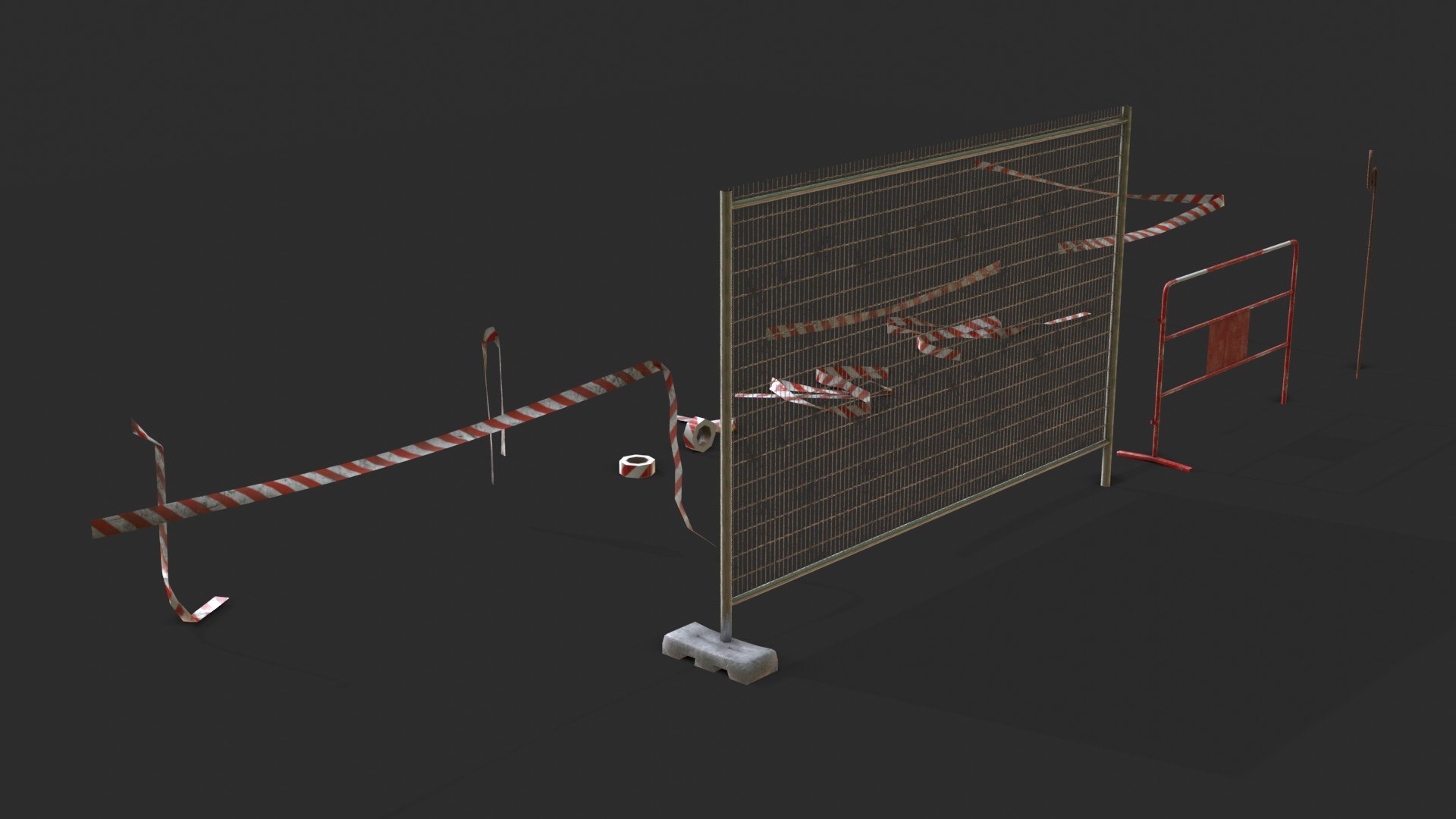 3D Elements Safety Construction Model - TurboSquid 1525018