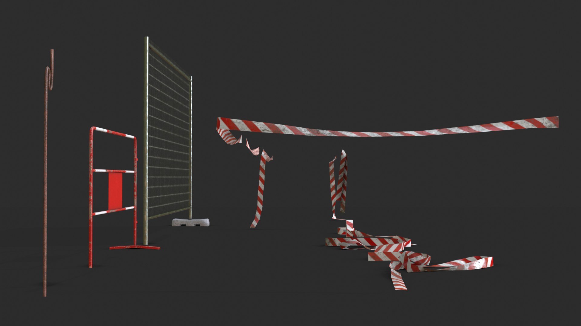 3D Elements Safety Construction Model - TurboSquid 1525018