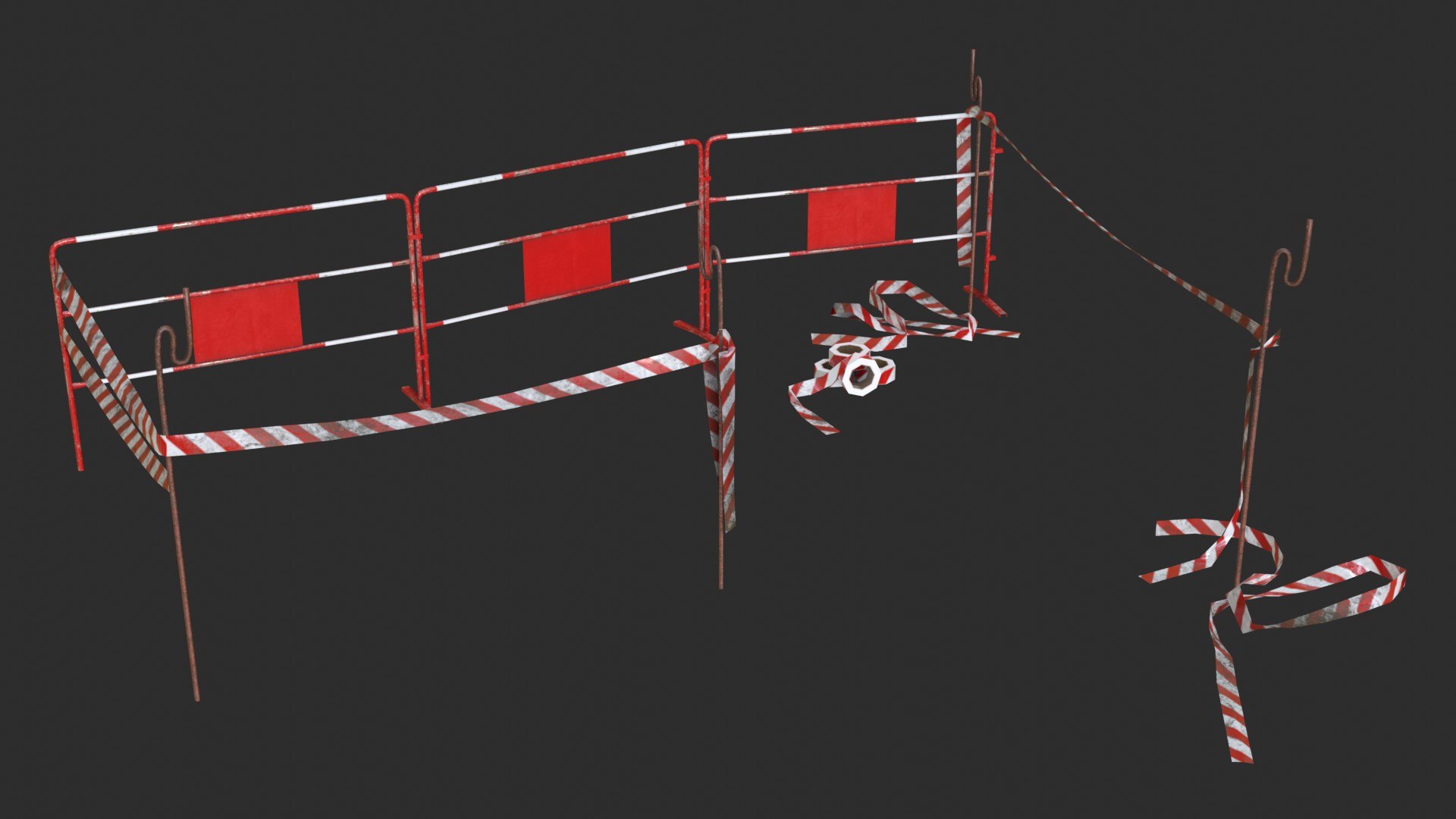 3D Elements Safety Construction Model - TurboSquid 1525018