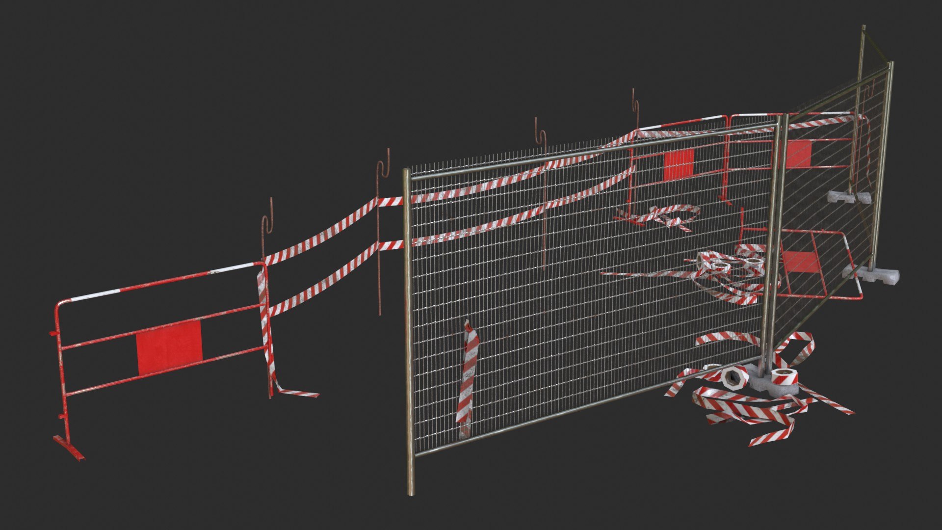 3D Elements Safety Construction Model - TurboSquid 1525018