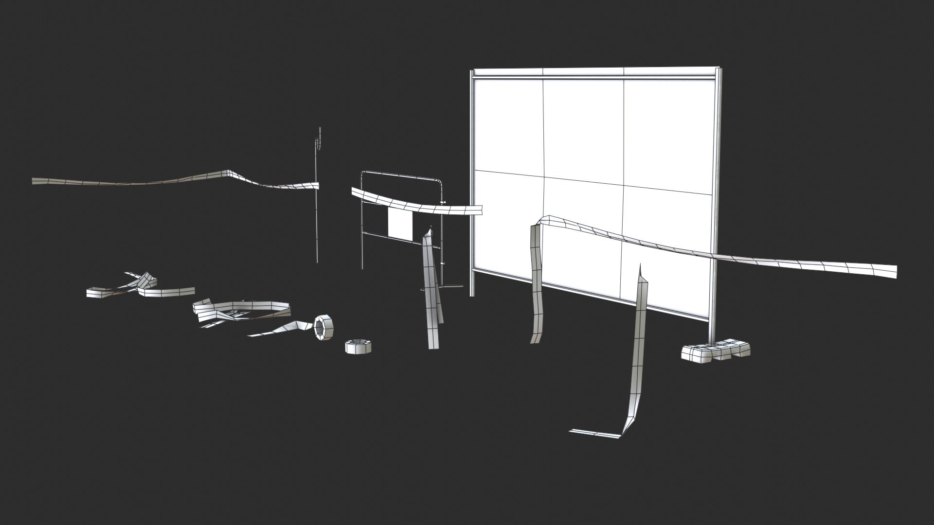 3D Elements Safety Construction Model - TurboSquid 1525018