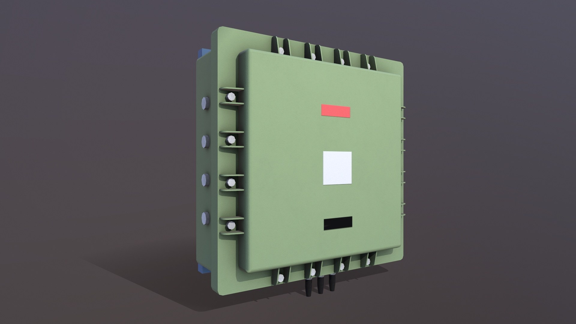 Electric Panel 3D - TurboSquid 2287564