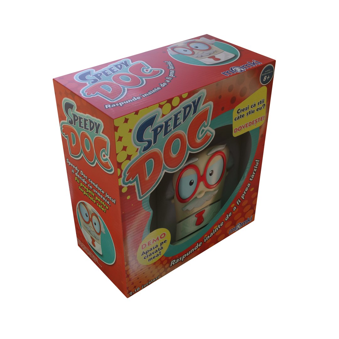 3D Speedy Doc Toy Box - TurboSquid 2131532