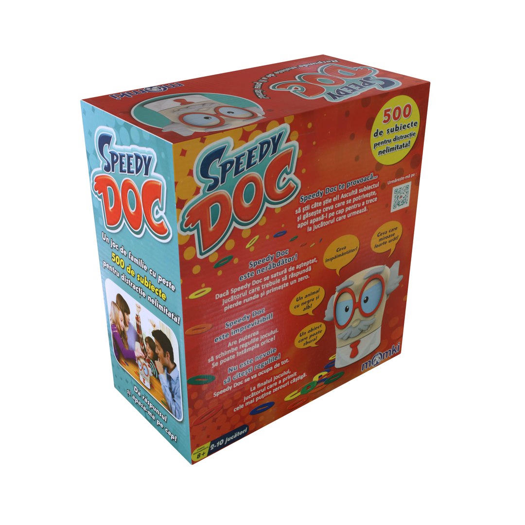 3D Speedy Doc Toy Box - TurboSquid 2131532