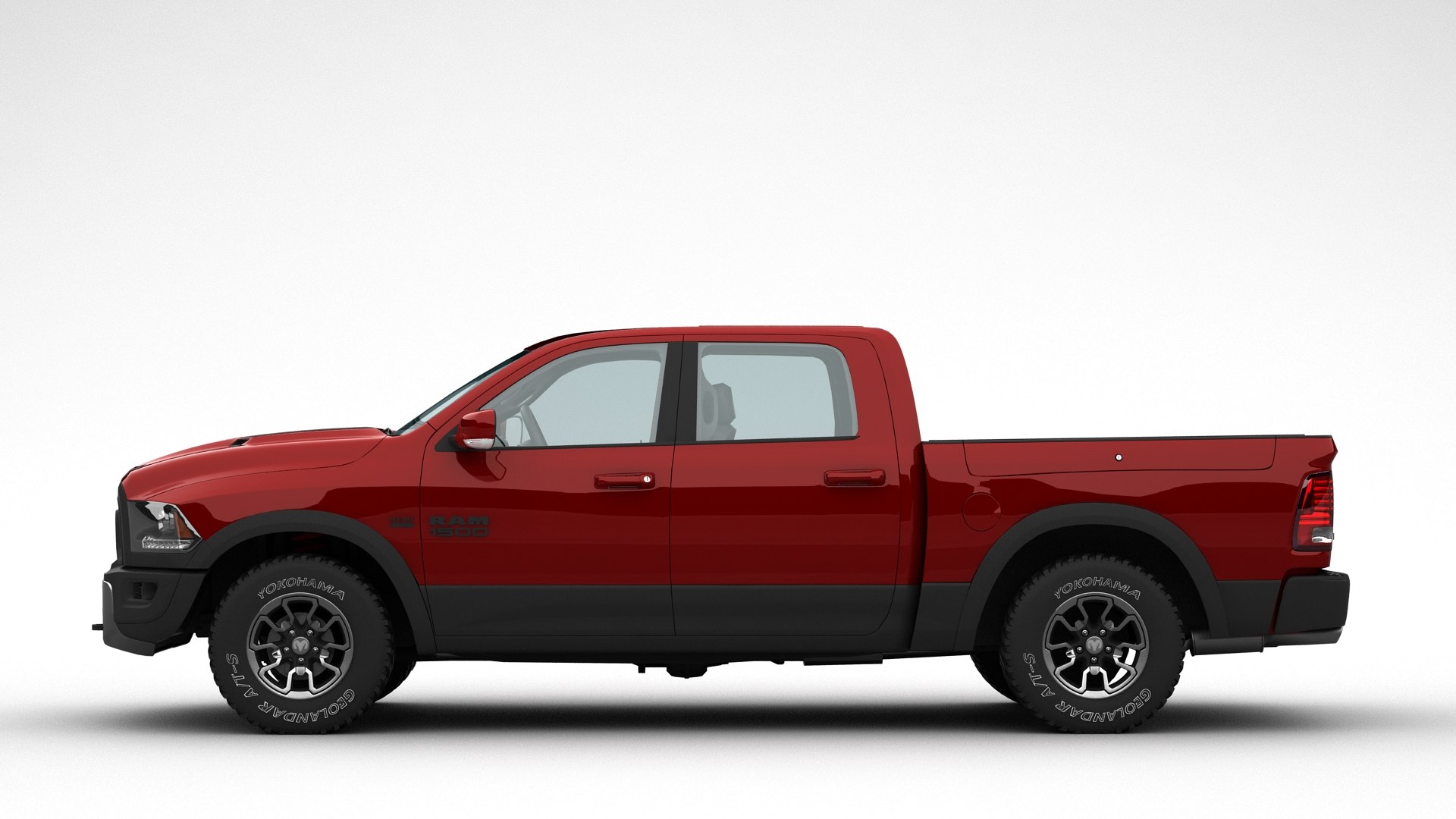 Dodge Ram Rebel 1500 model - TurboSquid 2000403