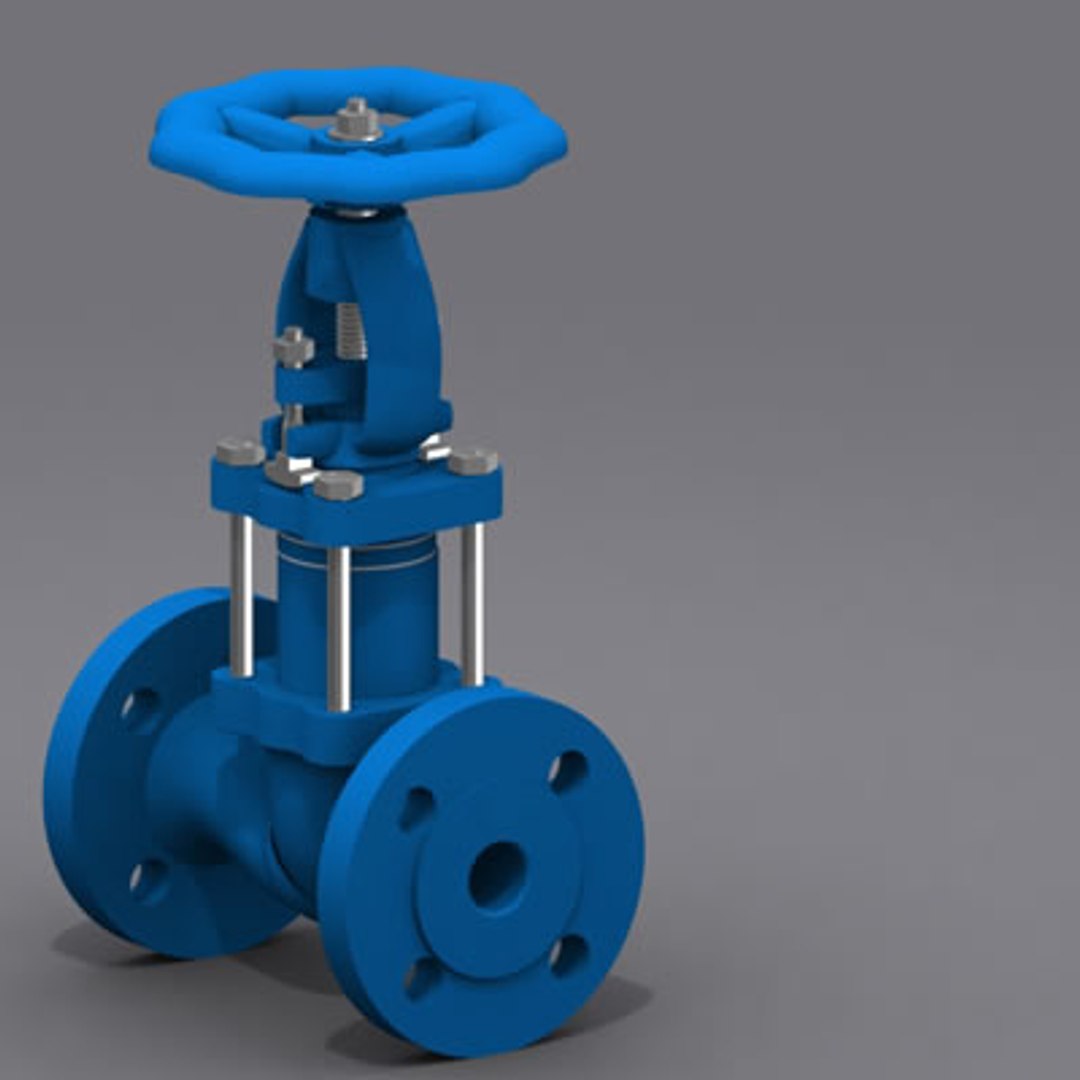 3d model of valve pack 2