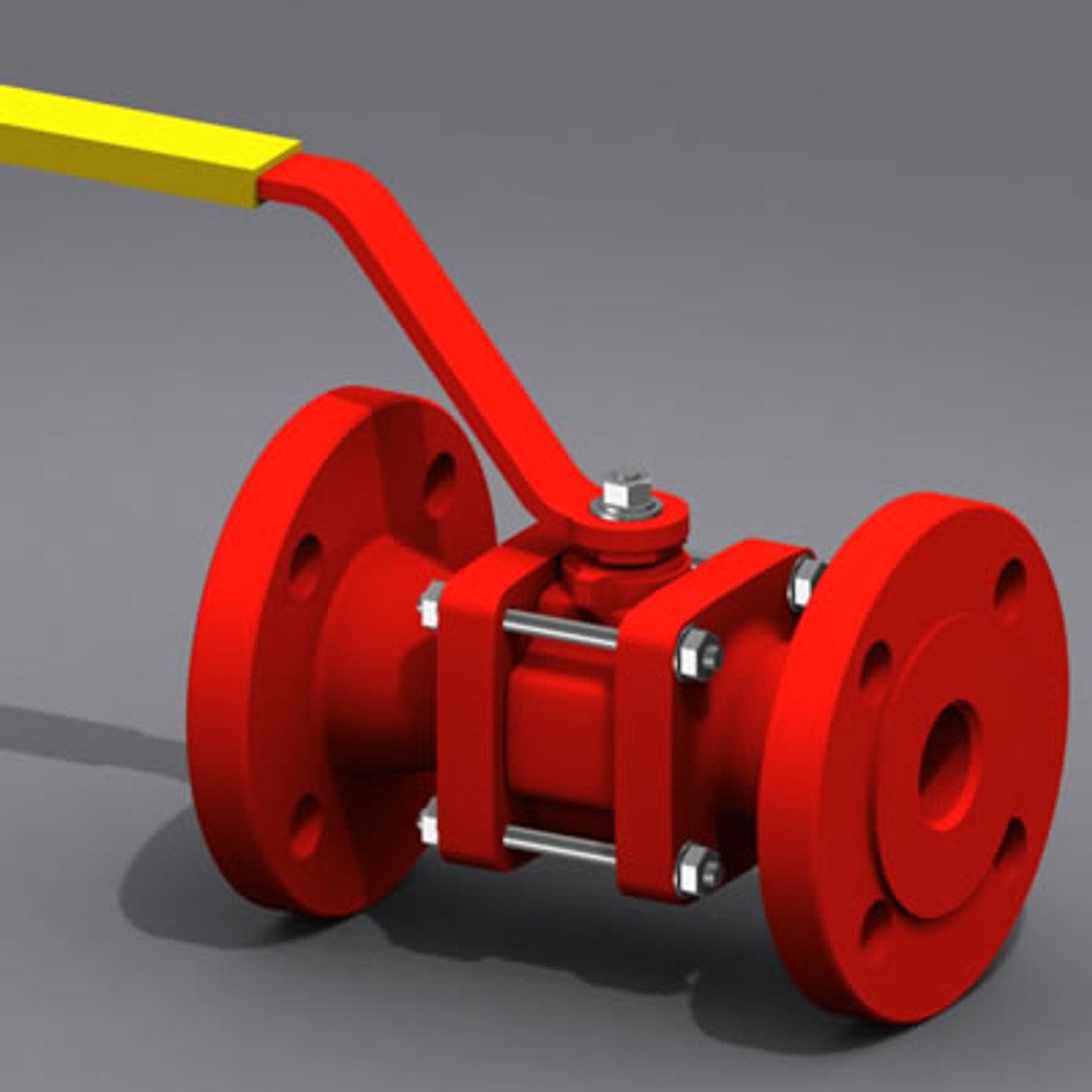 3d model of valve pack 2