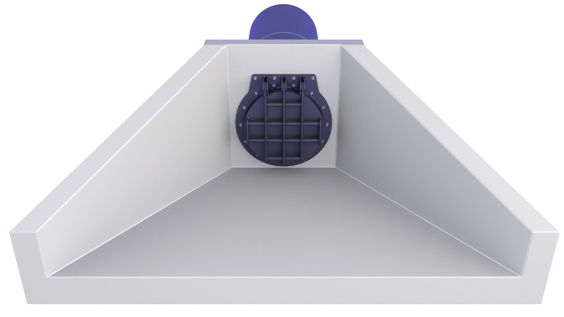 Sewage Outlet Flap Gate Valve 13 3D - TurboSquid 1979962