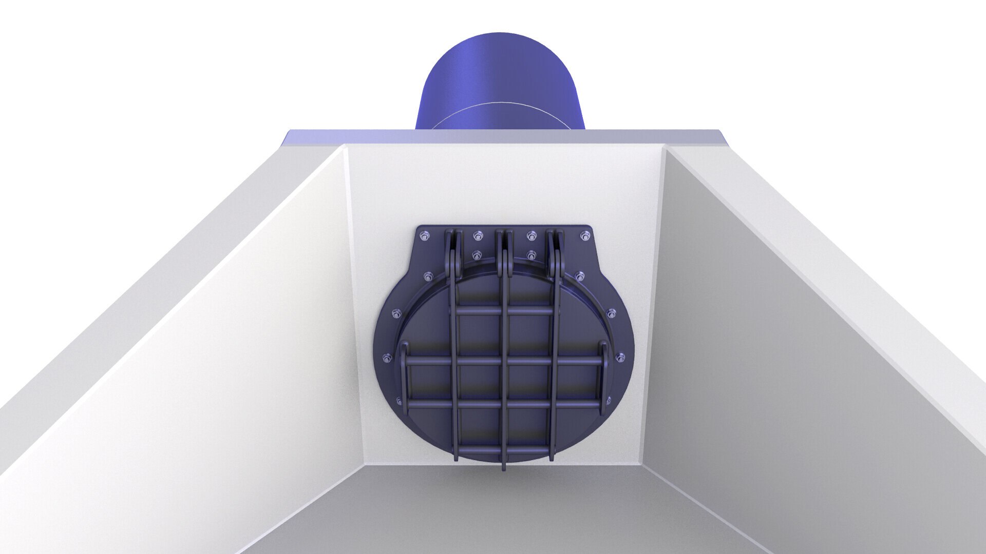 Sewage Outlet Flap Gate Valve 13 3D - TurboSquid 1979962