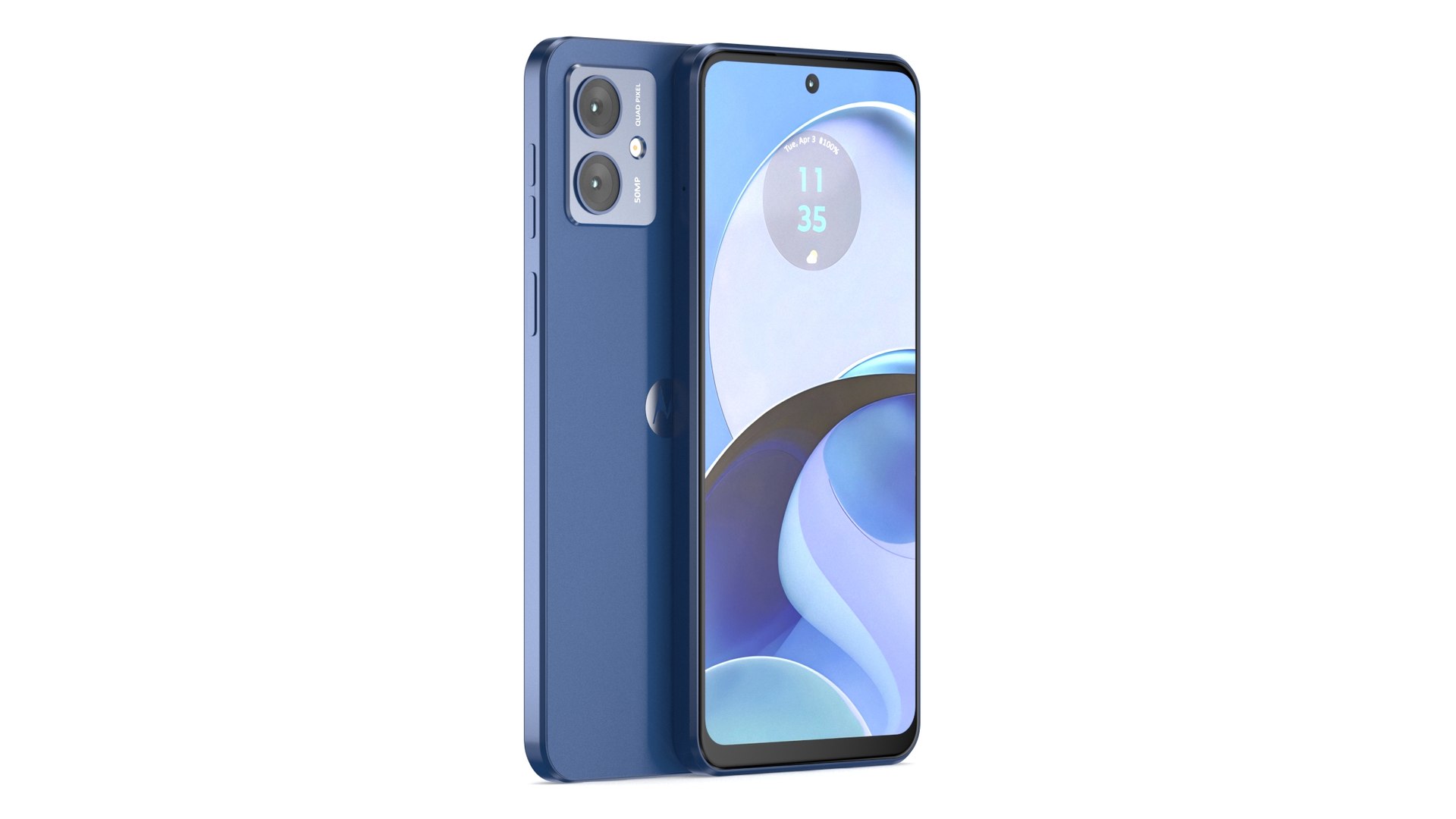 Motorola Moto G14 Sky Blue 3D Model - TurboSquid 2165717