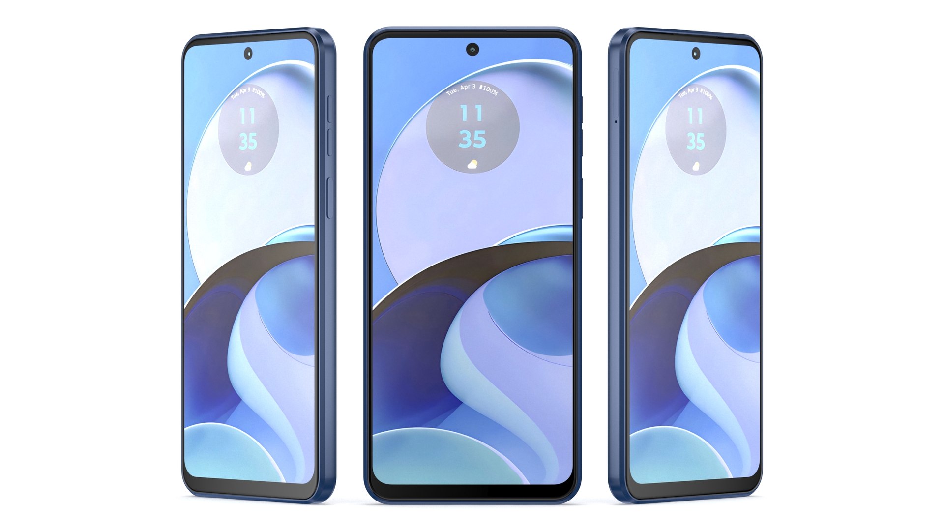 Motorola Moto G14 Sky Blue 3D Model - TurboSquid 2165717