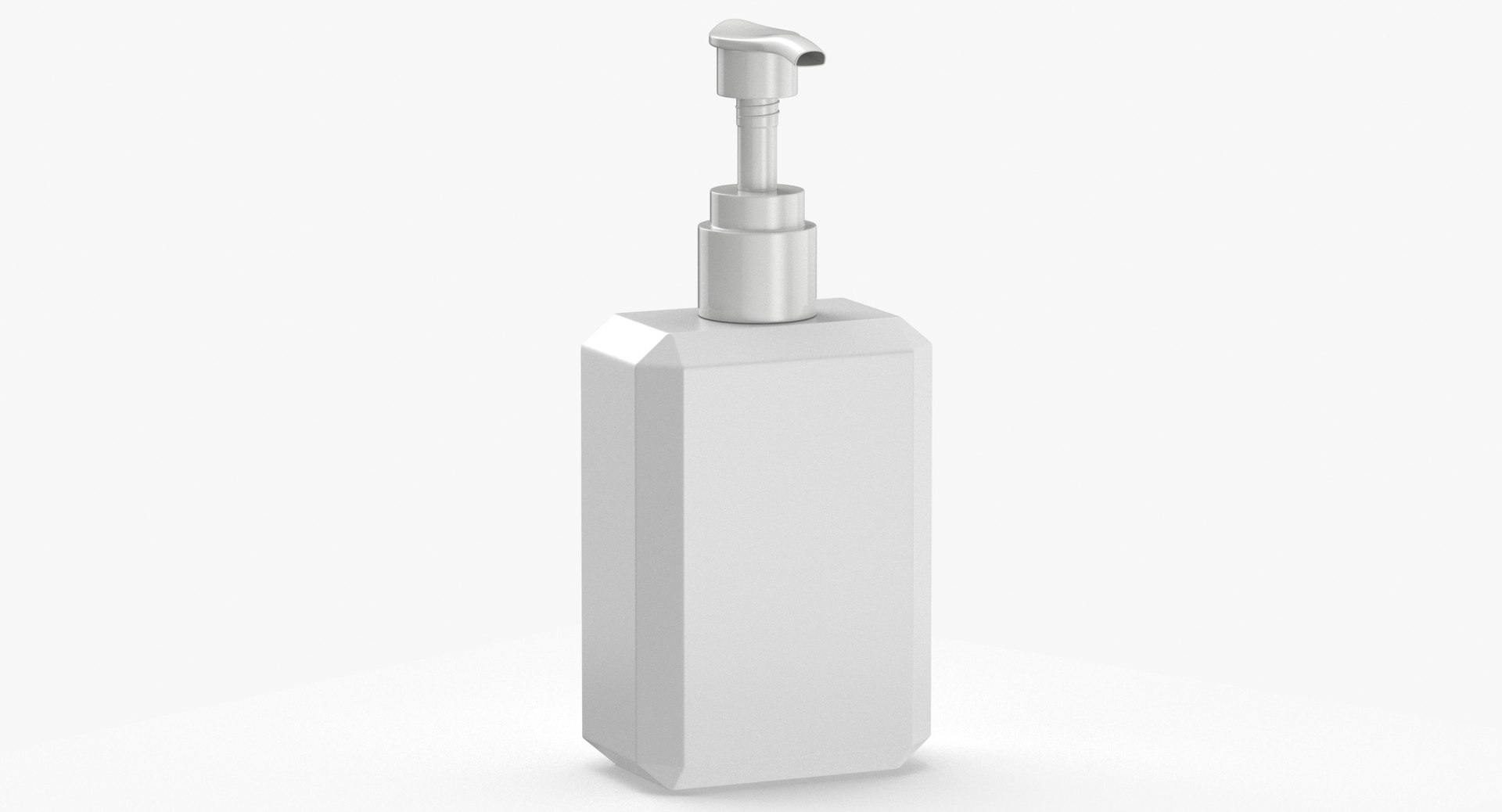 3D Hand Soap Container Type 04 Blank And Generic Basic Poses ...
