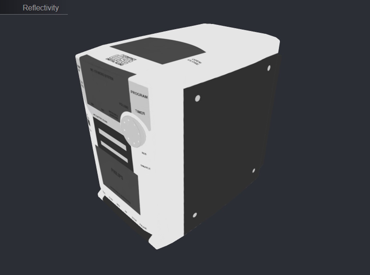 Micro Philips Mc118 3D Model - TurboSquid 1173532