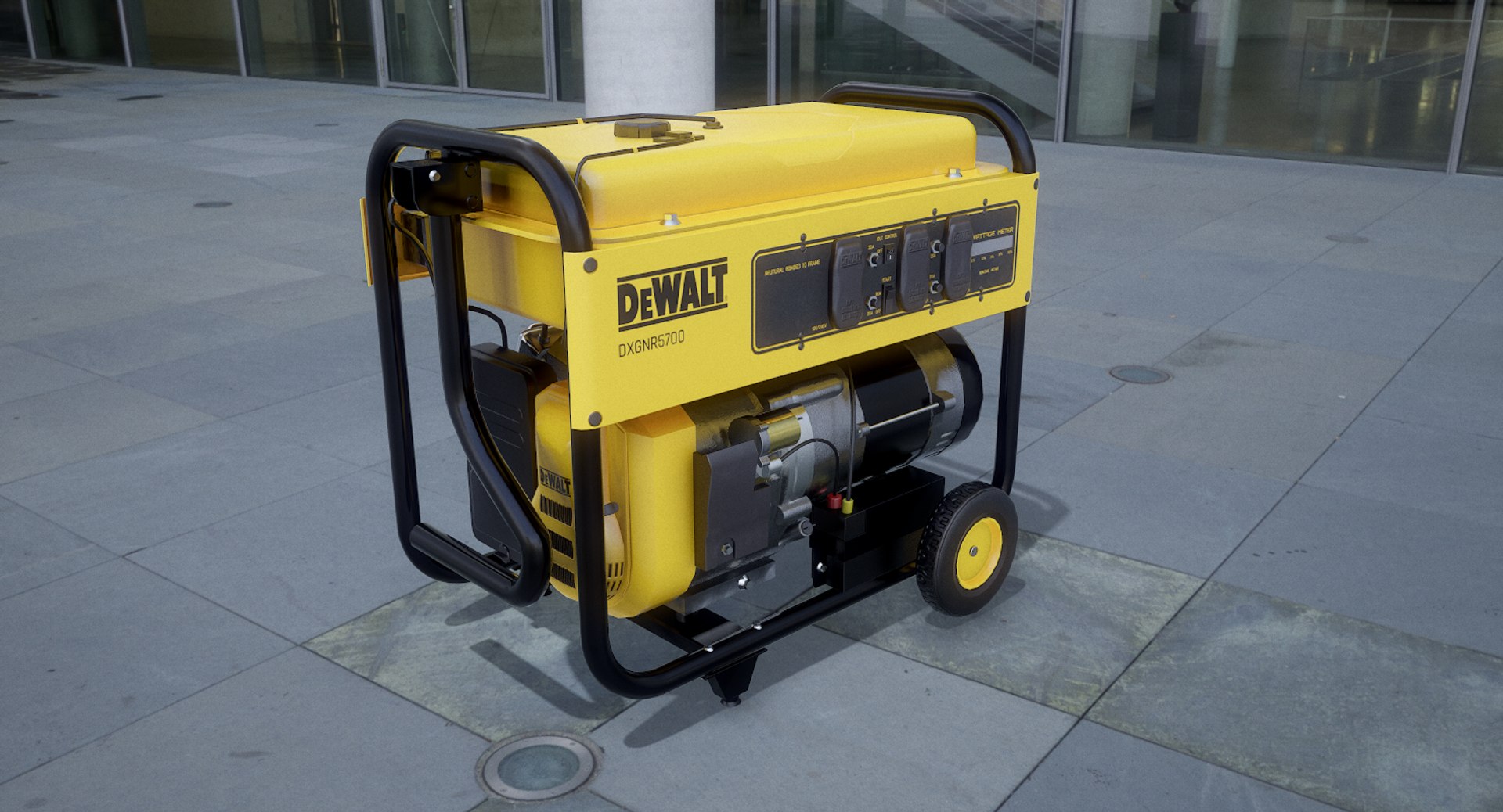 Generator Dewalt Model - TurboSquid 1411859