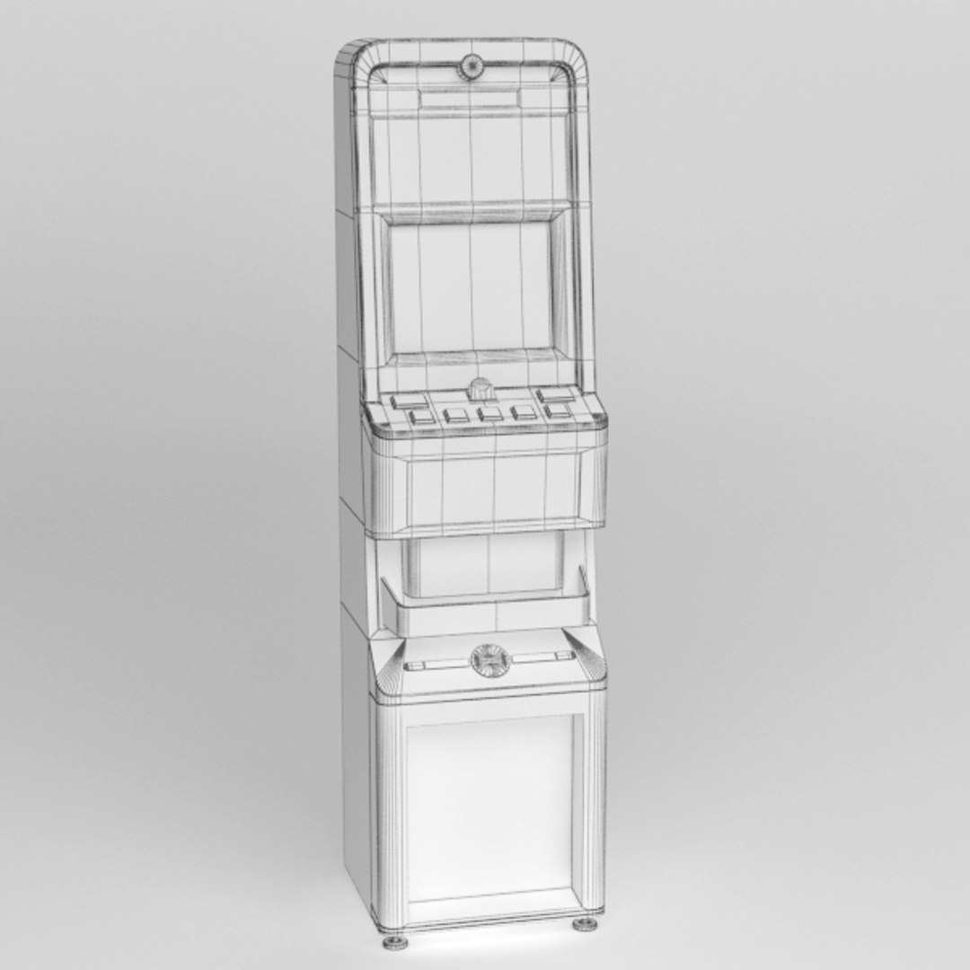 Slot Machine 3d Model