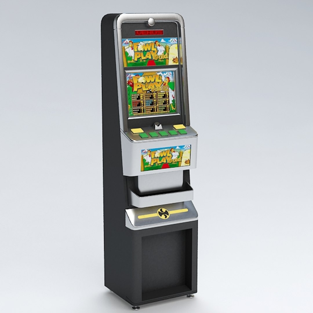 Slot Machine 3d Model