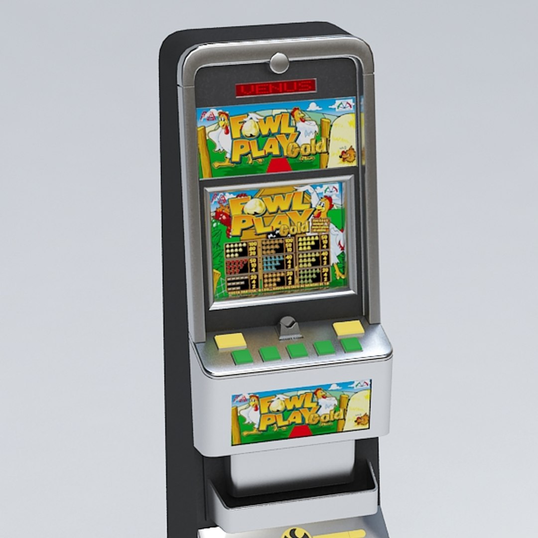 Slot Machine 3d Model
