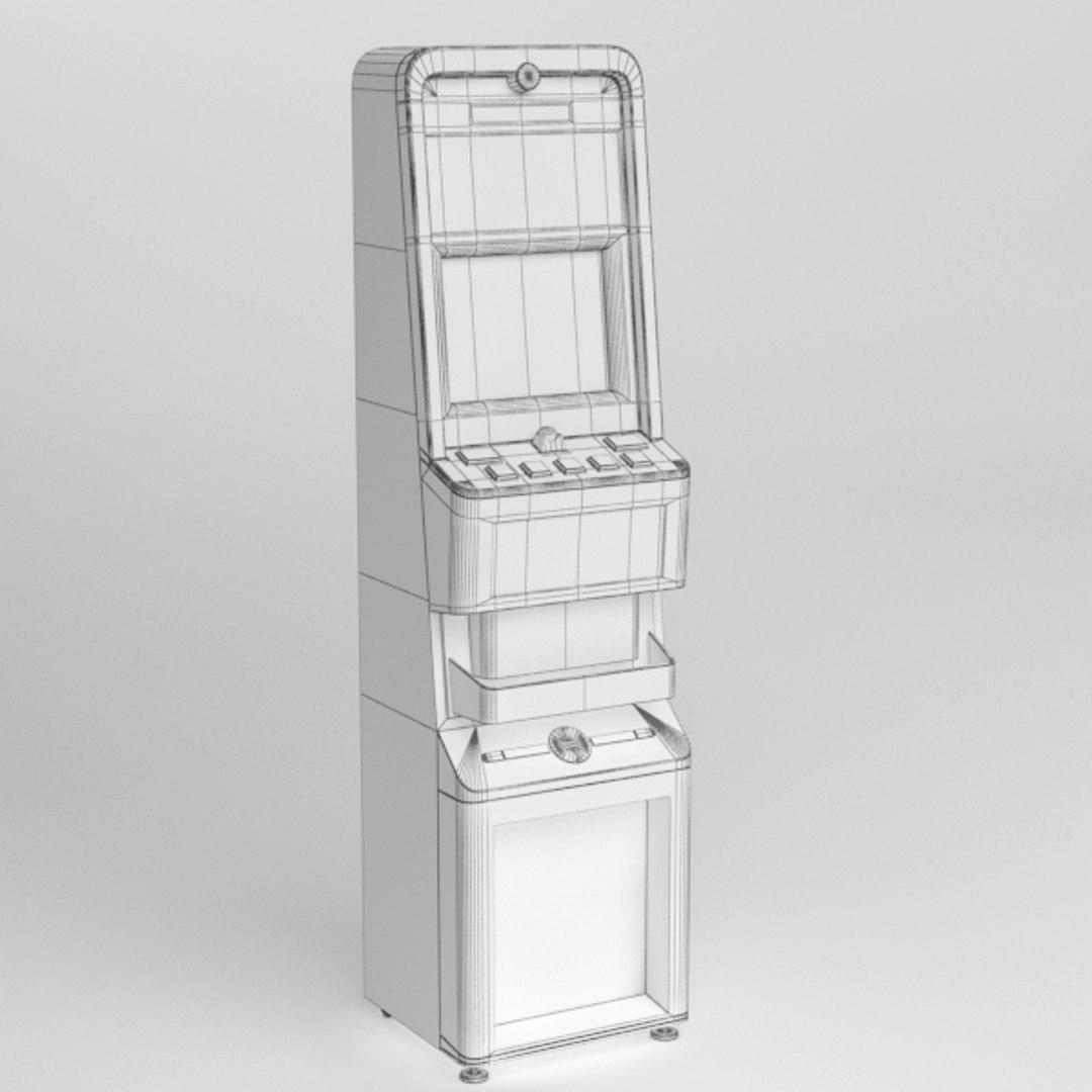 Slot Machine 3d Model
