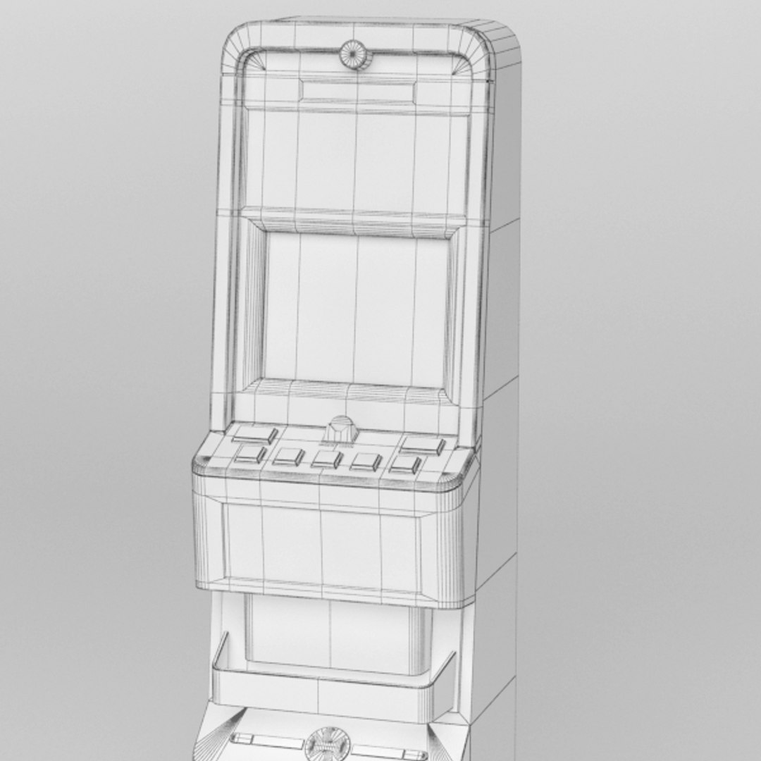 Slot Machine 3d Model