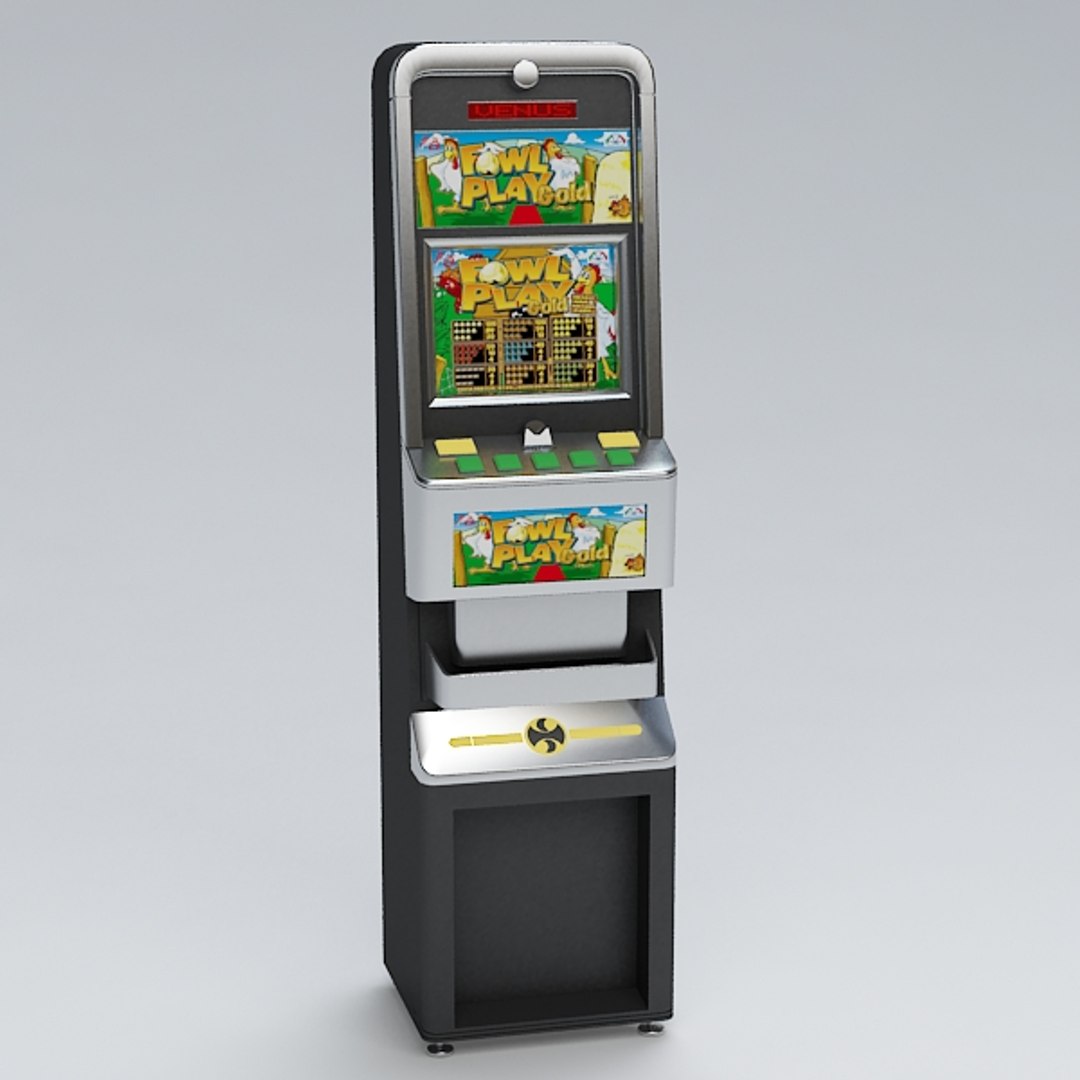 Slot Machine 3d Model