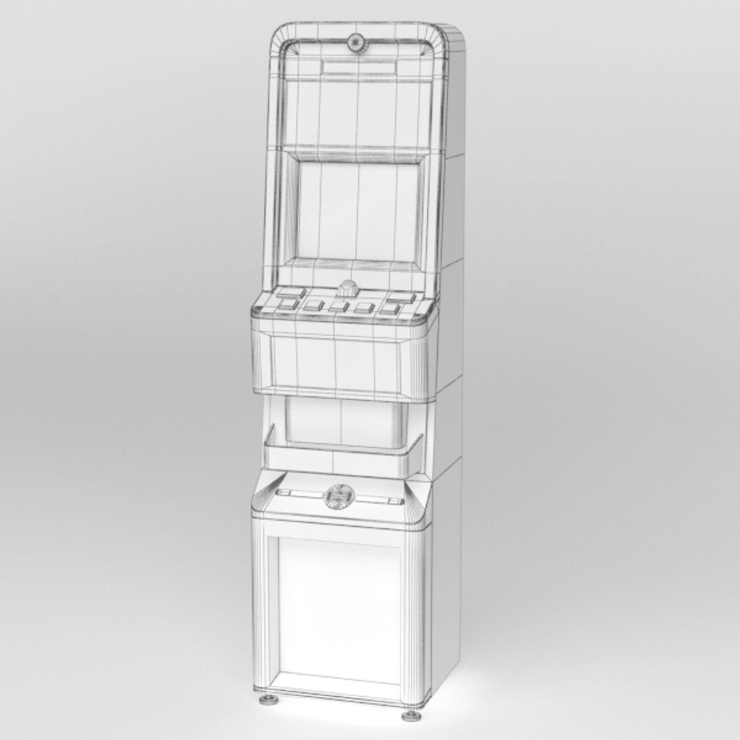 Slot Machine 3d Model