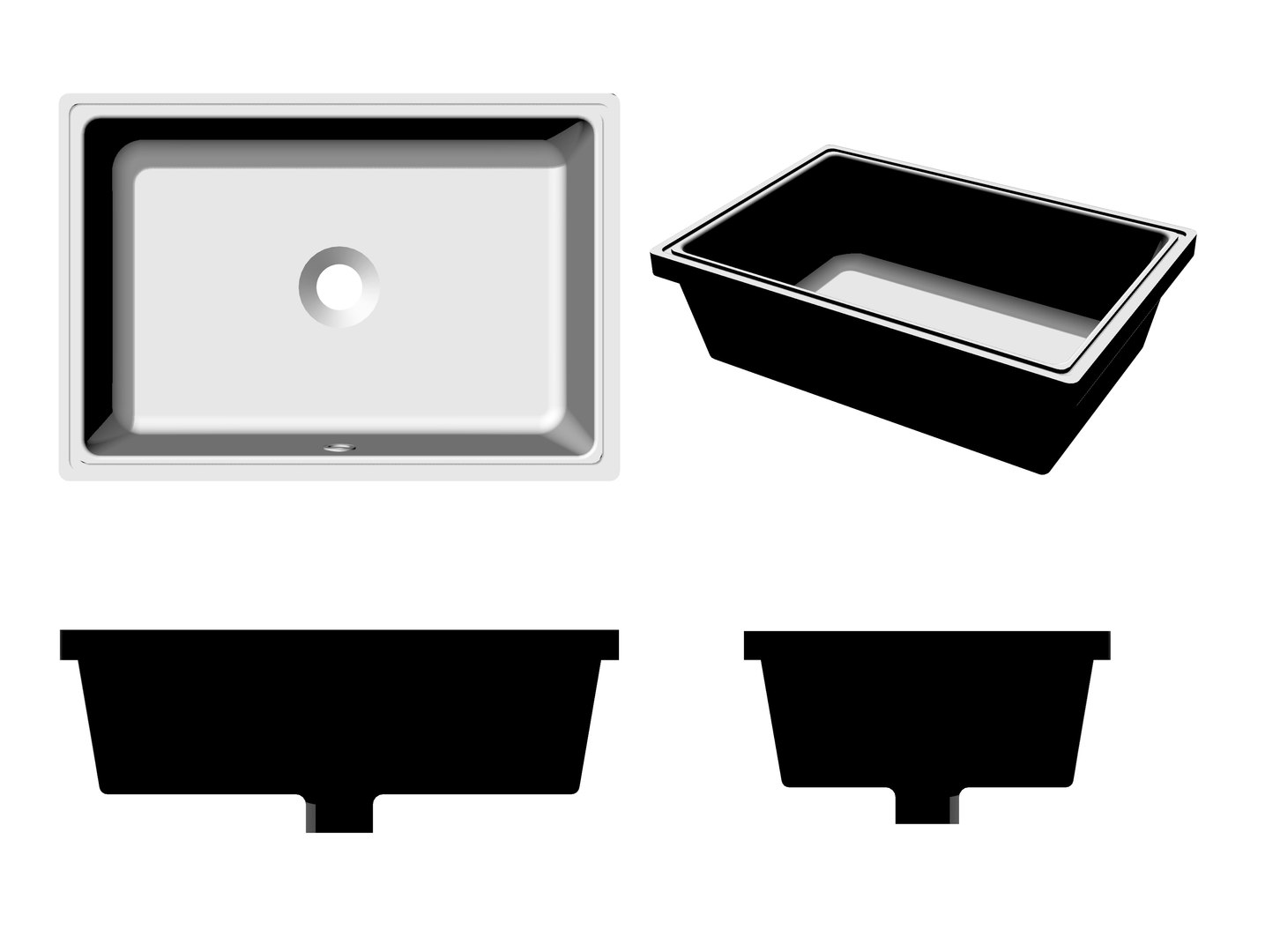 3D Basin - TurboSquid 1580981