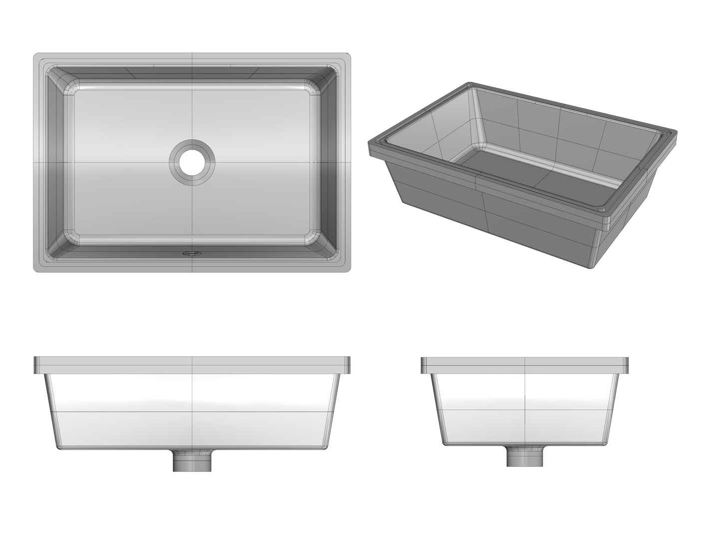 3D Basin - TurboSquid 1580981