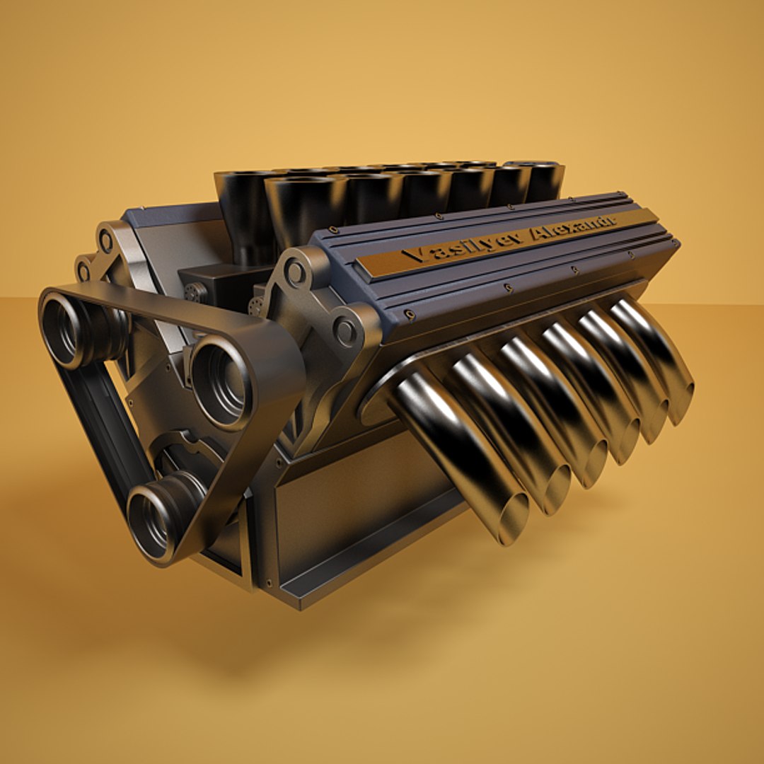 Engine 3d Model