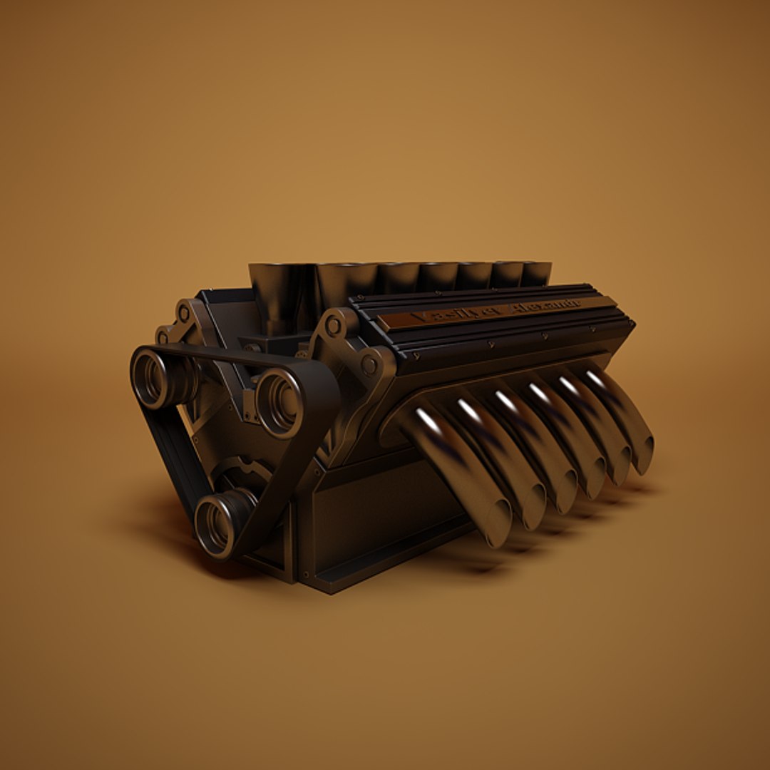Engine 3d Model