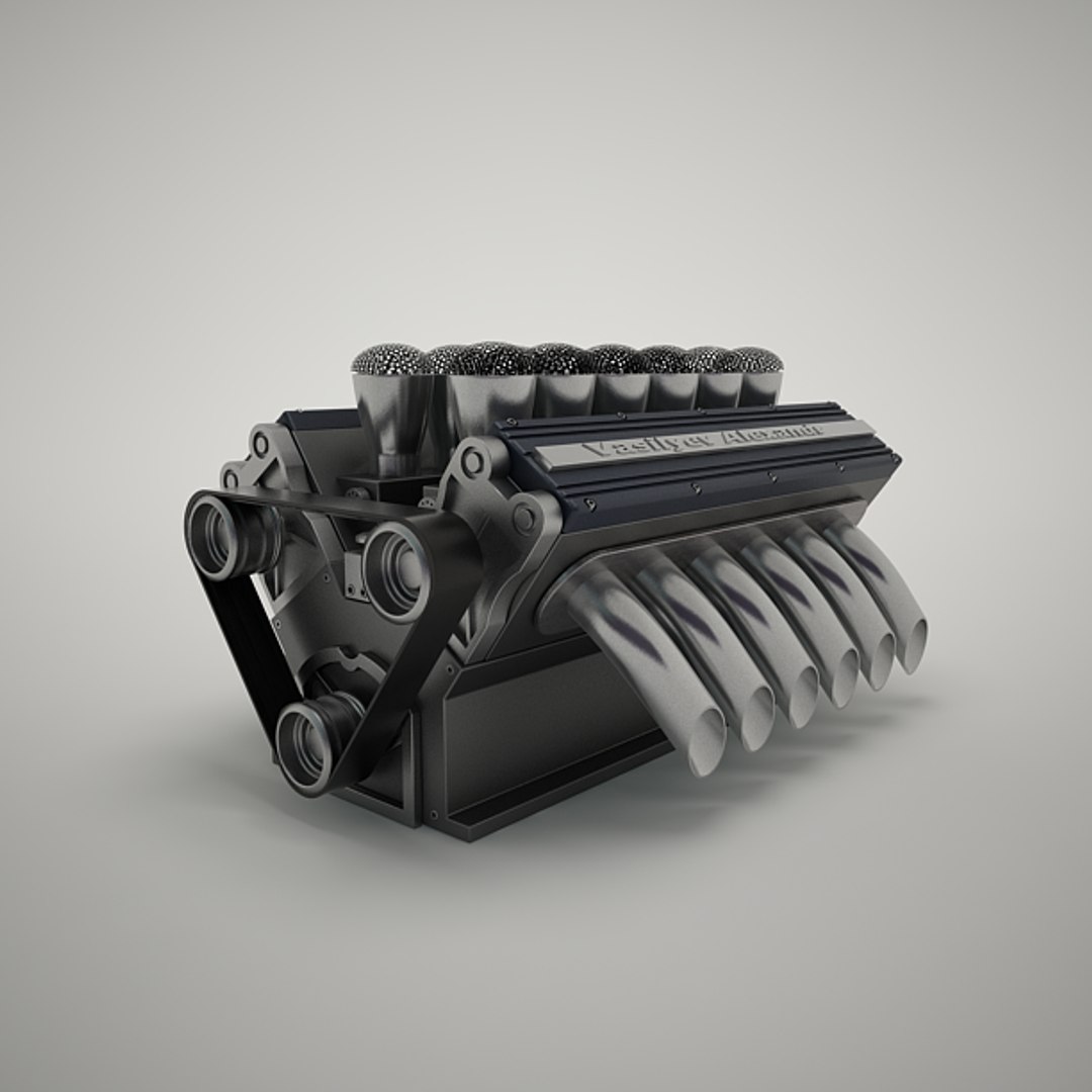 Engine 3d Model