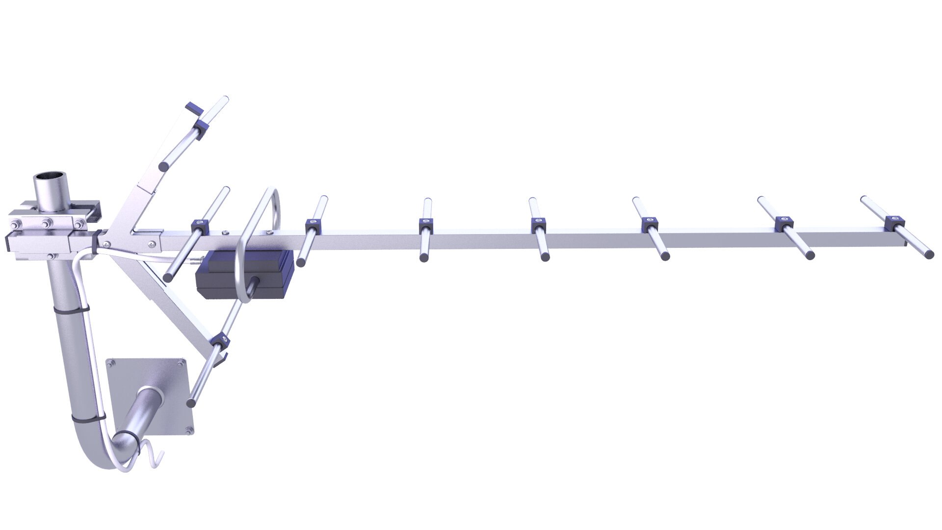 Wall Antennas V15 3D Model - TurboSquid 2408623