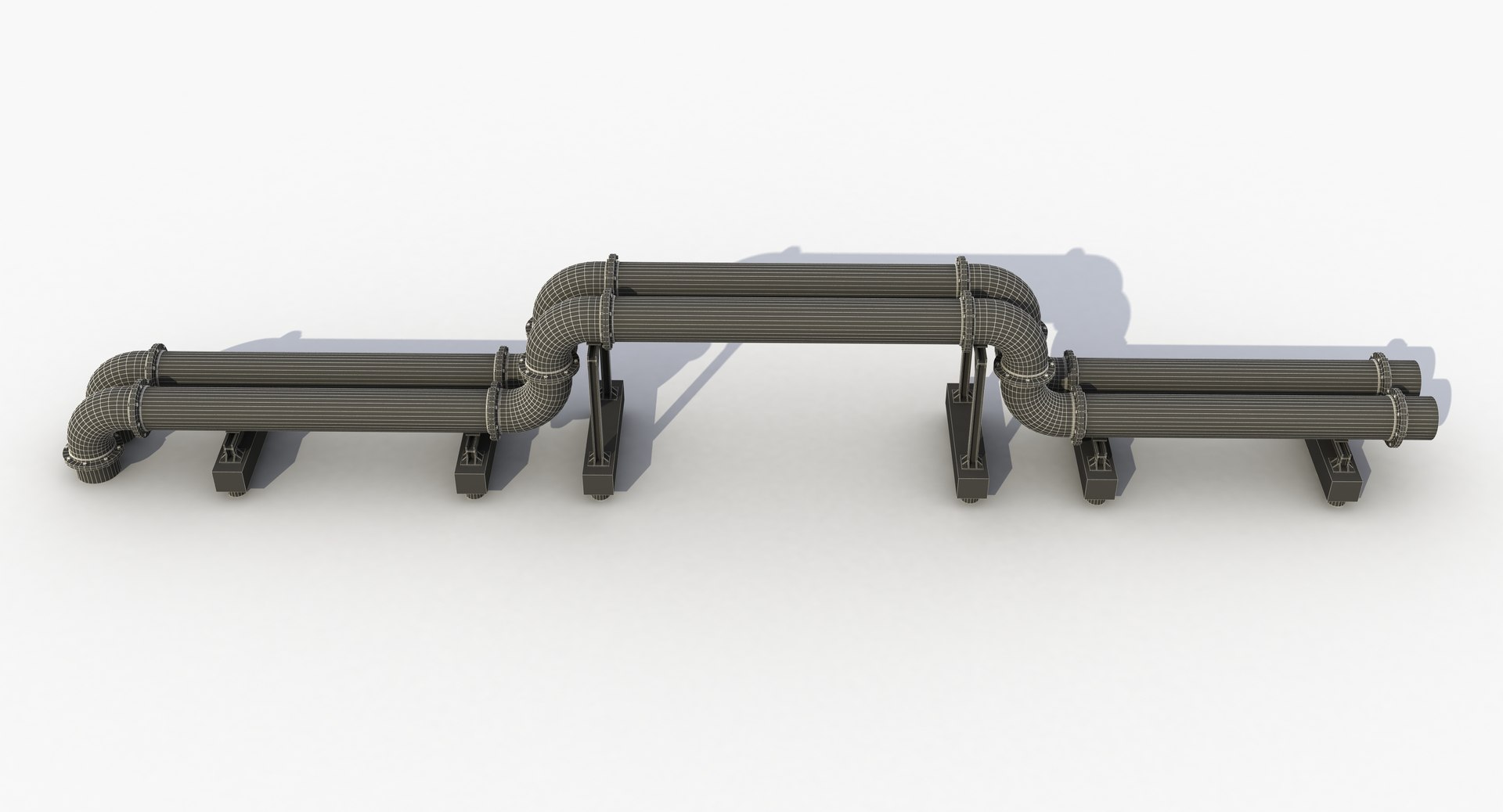 Modular Pipeline 3 3D Model 3D Model - TurboSquid 1992256