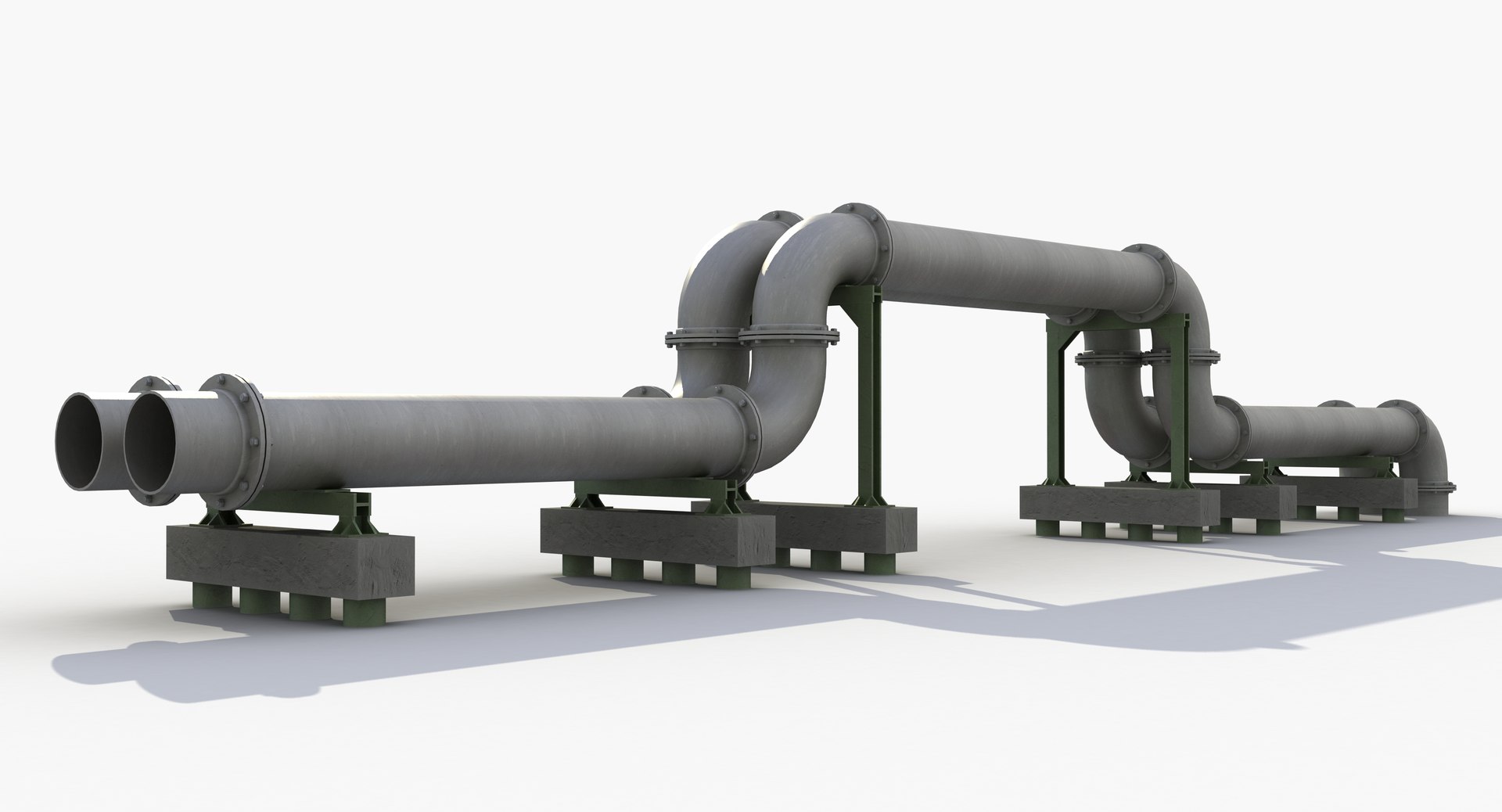 Modular Pipeline 3 3D Model 3D Model - TurboSquid 1992256