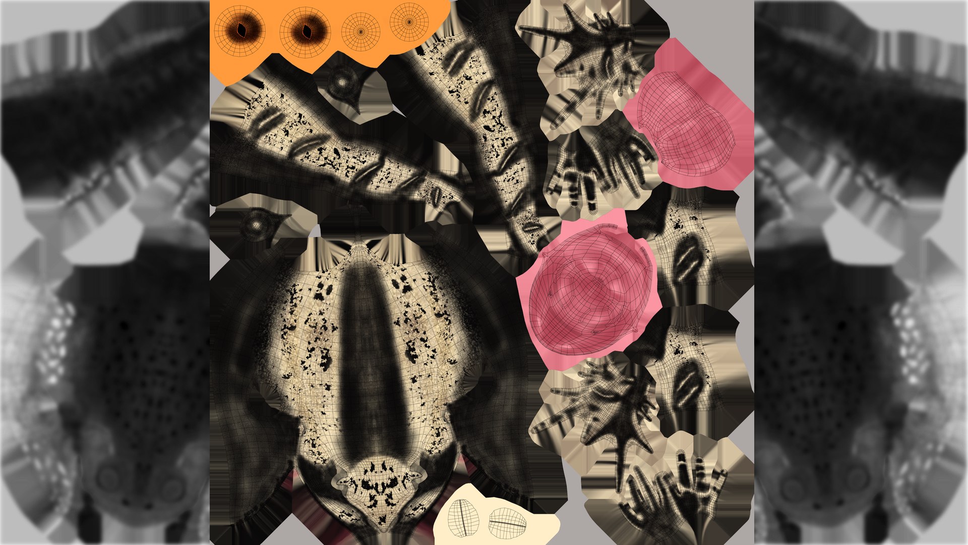 Malayan Horned Frog - Animated 3D model - TurboSquid 1767344