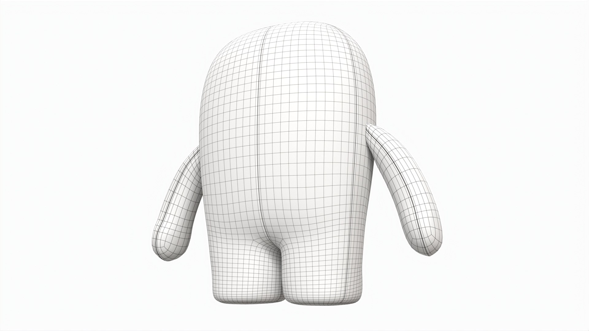 3D Japanese Domo Cartoon Toy - TurboSquid 2137551