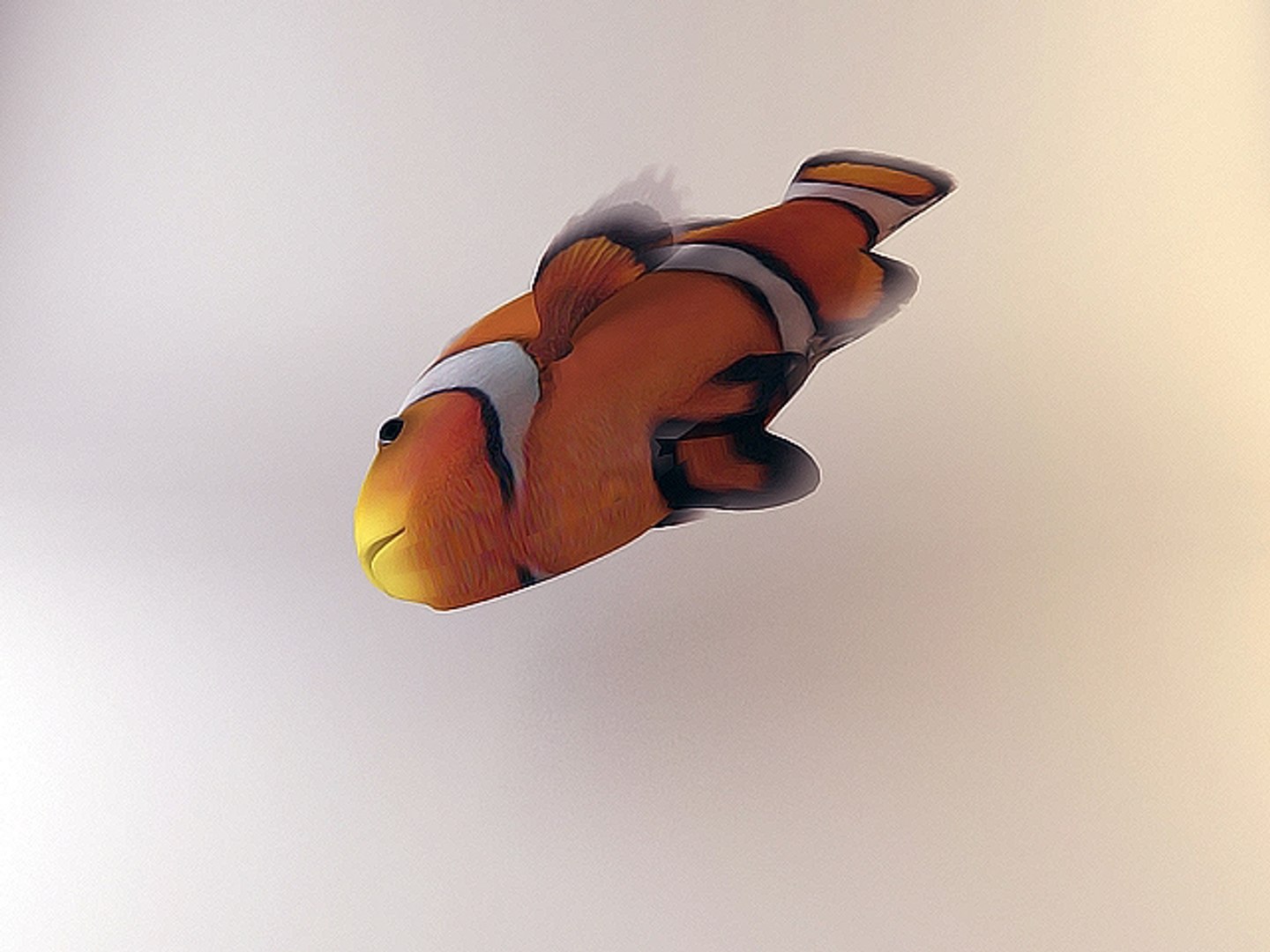 3ds clown fish