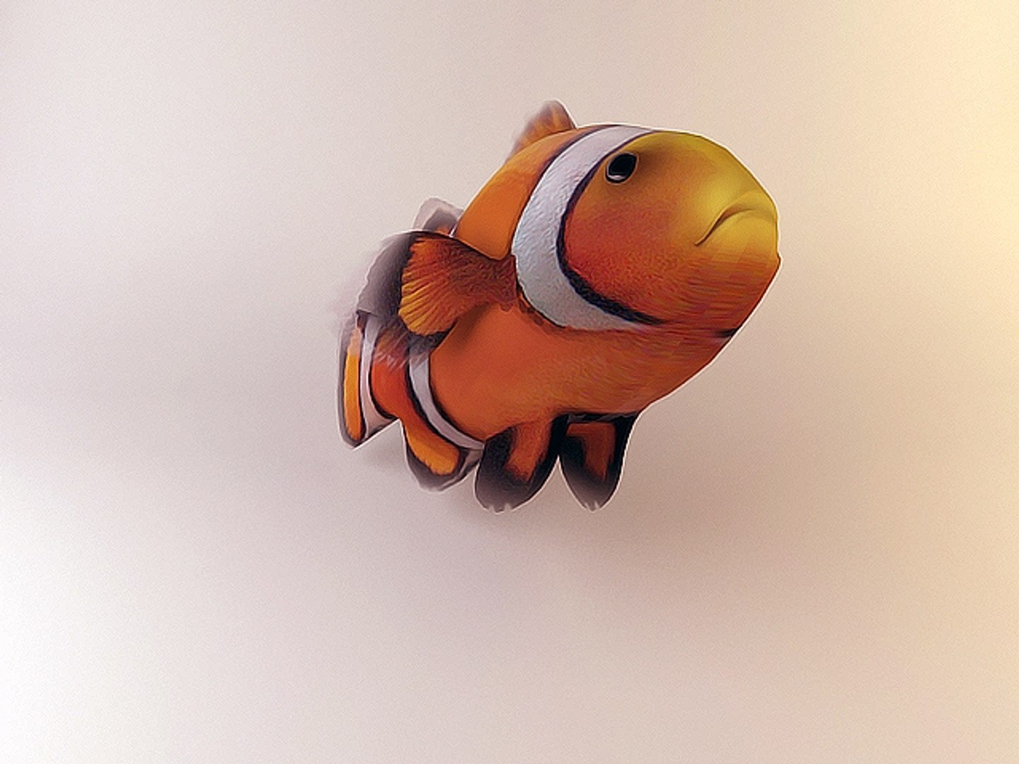3ds clown fish