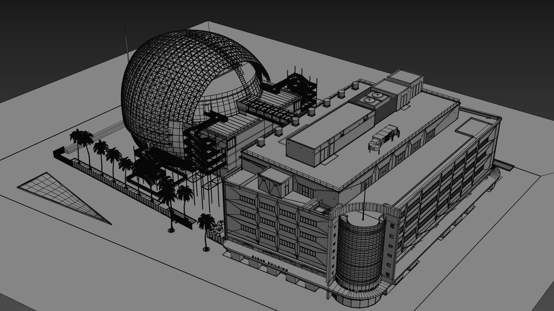 Academy Museum Of Motion Pictures 3D - TurboSquid 2110857